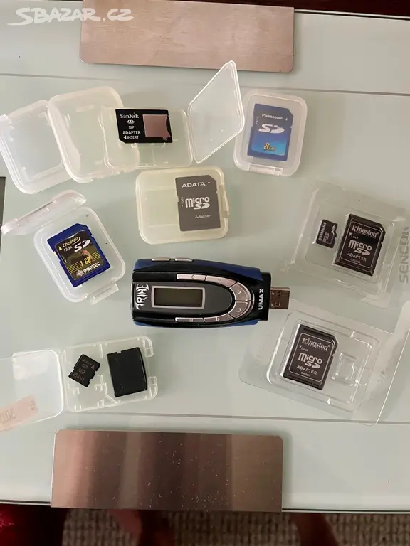 MP3 přehrávač Umax Tribe a SD karty - Sušice - Bazar - Sbazar.cz