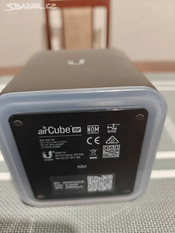 Prodám WiFi router Ubiquity AirCube ISP - Lelekovice - Bazar - Sbazar.cz