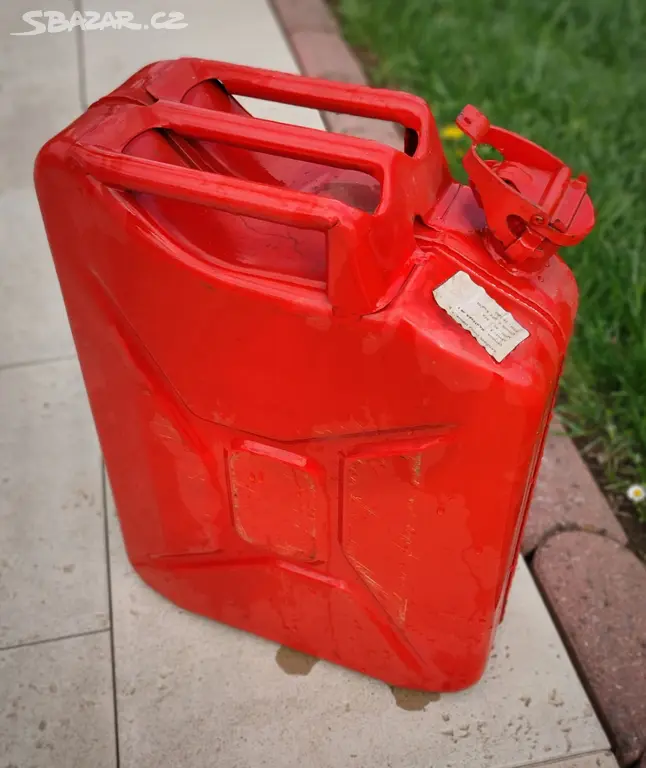 Plechový kanystr 20l - Šumperk - Bazar - Sbazar.cz