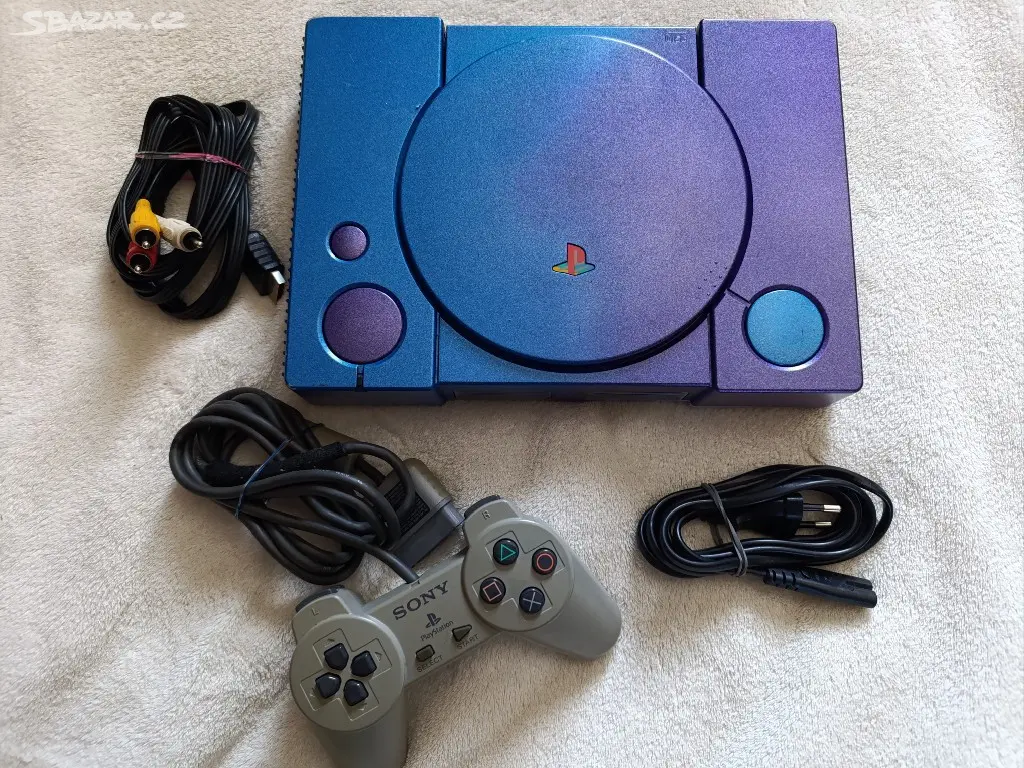 PS1 PlayStation 1 FAT Custom + Hry - Praha - Bazar - Sbazar.cz