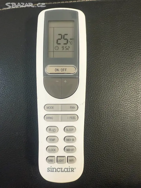 YAA1FB6 Dálkový ovladač pro klimatizaci SINCLAIR - Brandýs nad Labem-Stará Boleslav, Stará ...