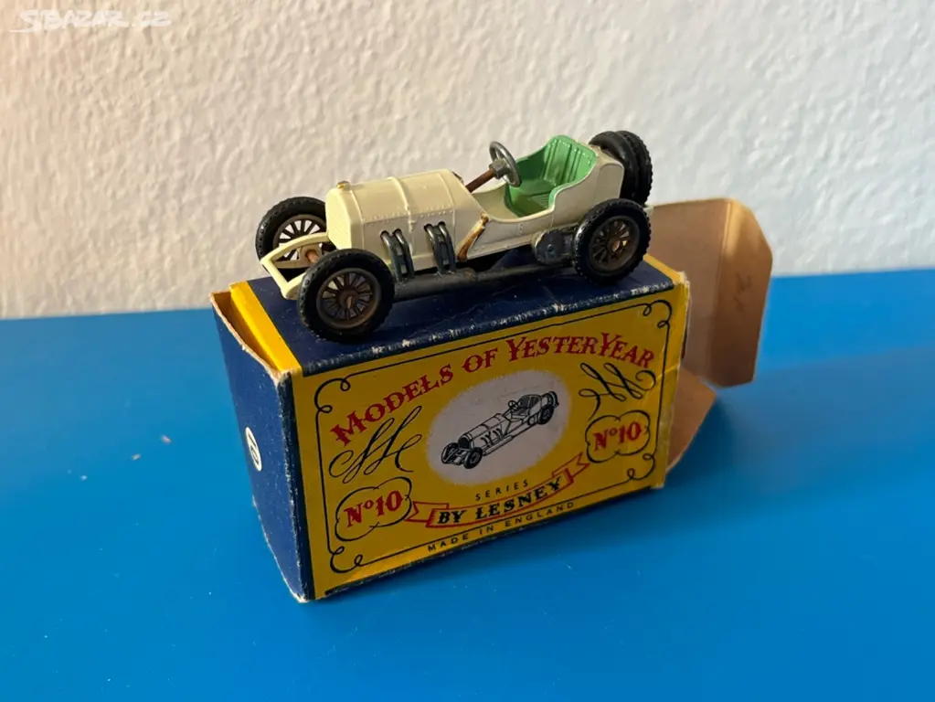 Matchbox Yesteryear Mercedes GP Y-10 s krabičkou - Praha, Modřany ...
