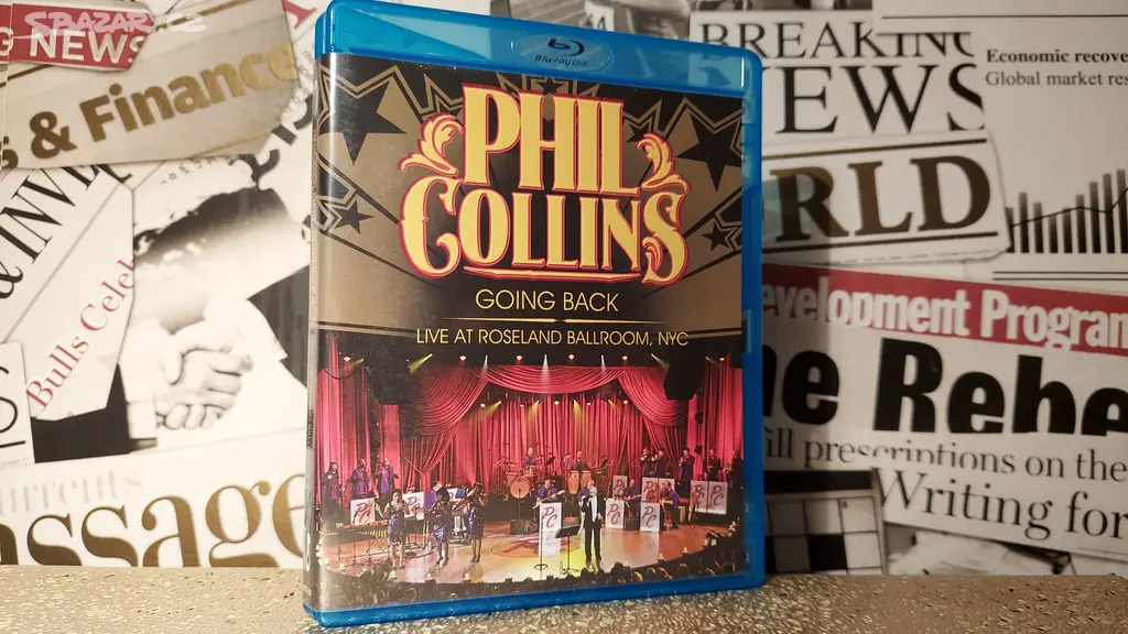 Phil Collins - Going Back Live At Roseland Blu-ray - Ostrava, Vítkovice ...