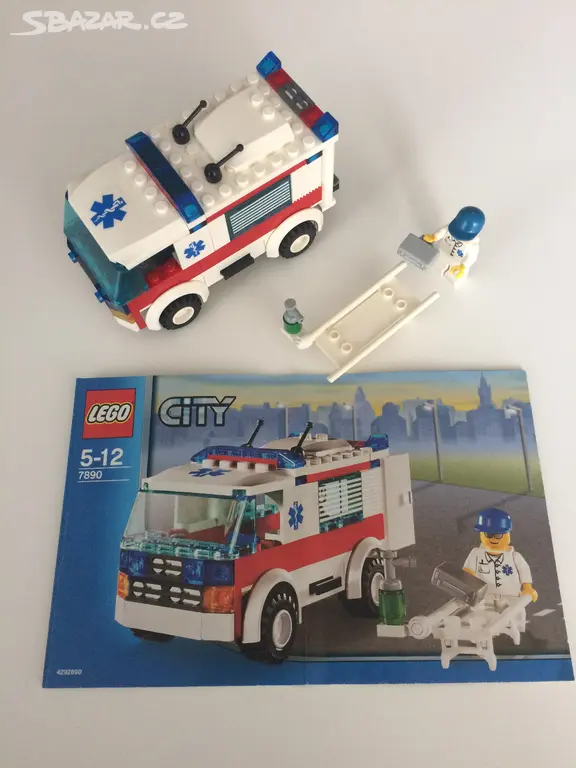 LEGO City 7890 Sanitka - Praha, Řepy - Bazar - Sbazar.cz