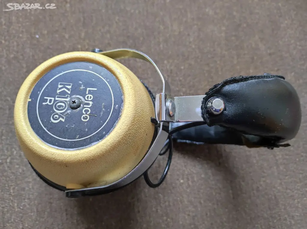 Retro sluchátka Lenco K106 švýcarská profi studiov - Praha - Bazar - Sbazar.cz