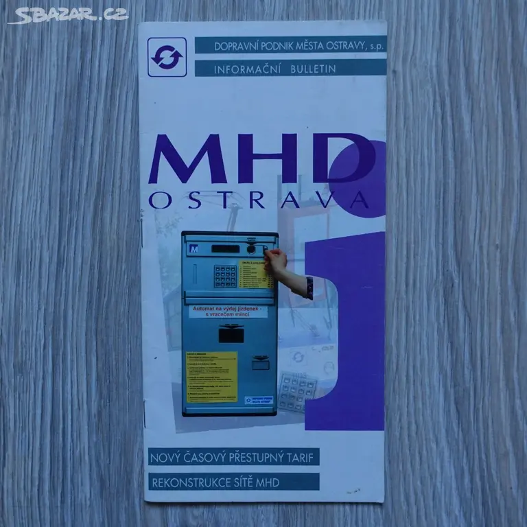 Starý informační bulletin MHD Ostrava - Ostrava - Bazar - Sbazar.cz