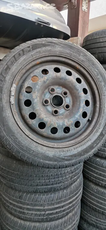 Komplet obutá kola 5x112,Alhambra,galax,95/65/16c - Lázně Bělohrad - Bazar - Sbazar.cz