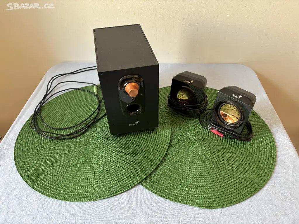 Reproduktory k PC Genius - Praha 1 - Bazar - Sbazar.cz