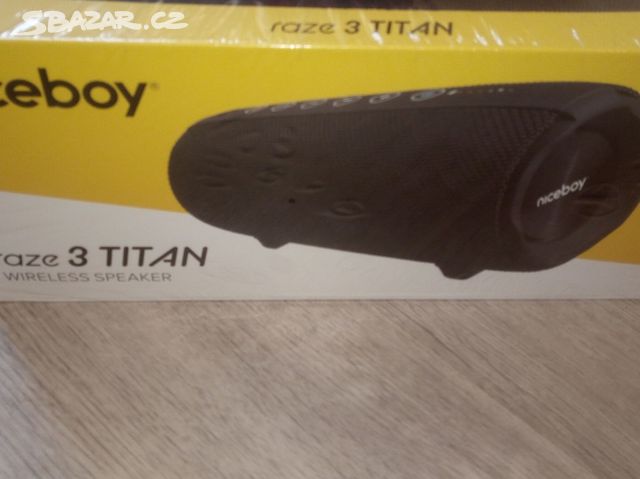Nice Boy Raze 3 TITAN Water proof speaker.. - Český Krumlov - Bazar ...