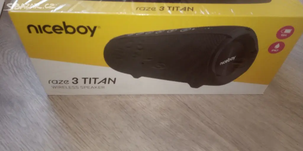 Nice Boy Raze 3 TITAN Water proof speaker.. - Český Krumlov - Bazar - Sbazar.cz
