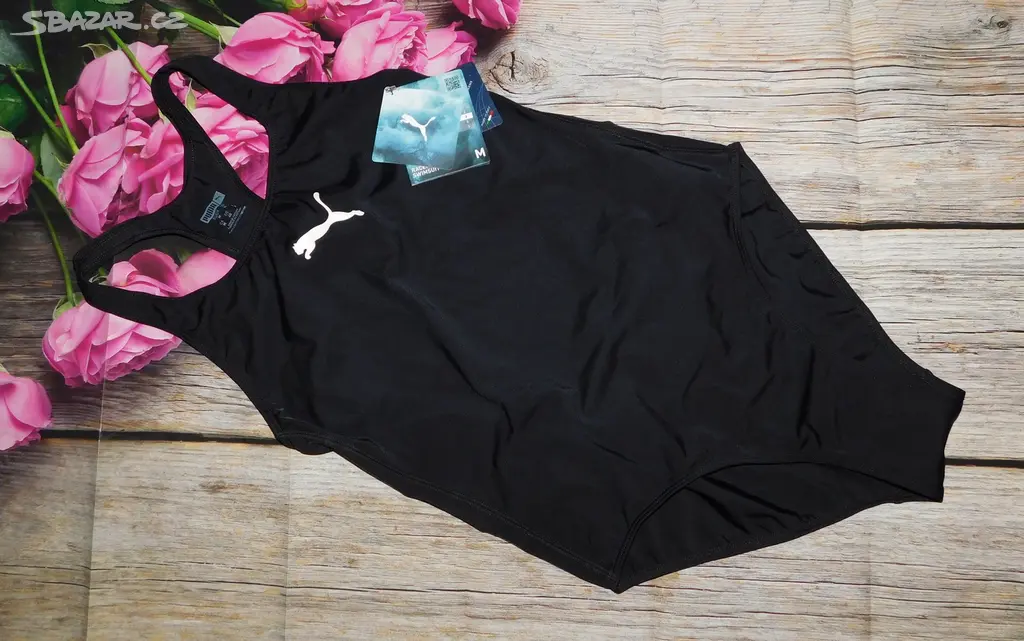 Dámské jednodílné černé sportovní plavky Puma - Chomutov - Bazar ...