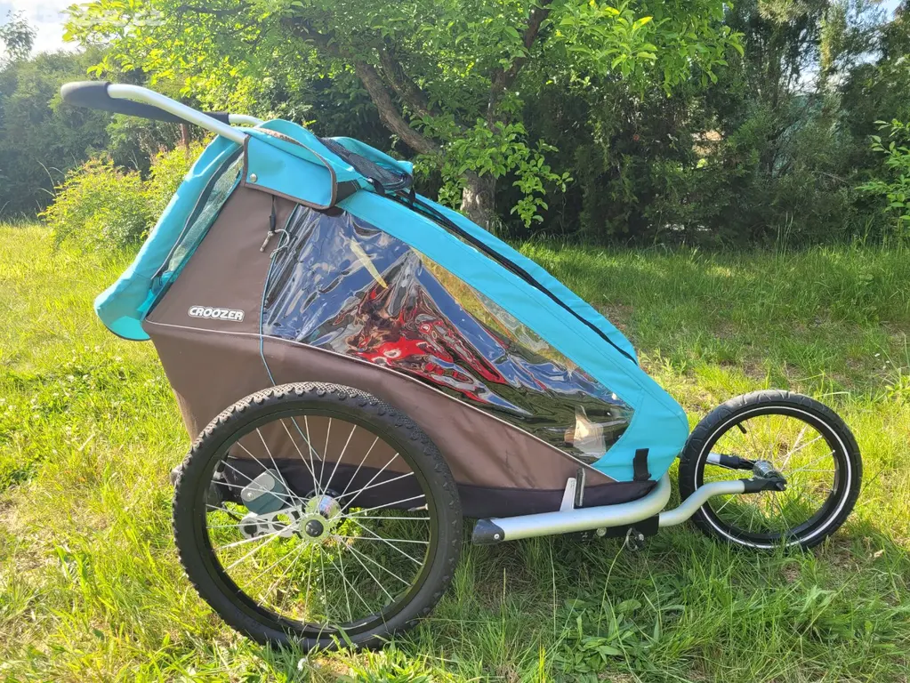 Croozer kid for 2 se sylomerovým odpružením - Dobřichovice - Bazar ...