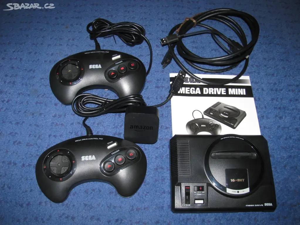 SEGA Mega Drive Mini Konzole - České Budějovice - Bazar - Sbazar.cz