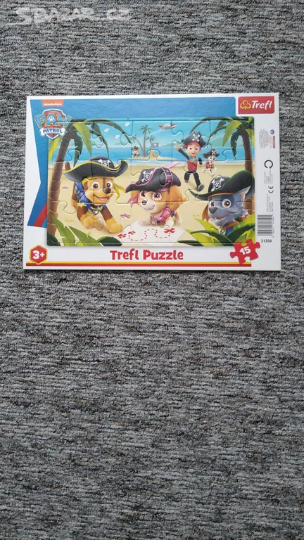 Puzzle tlapková patrola - Děčín - Bazar - Sbazar.cz