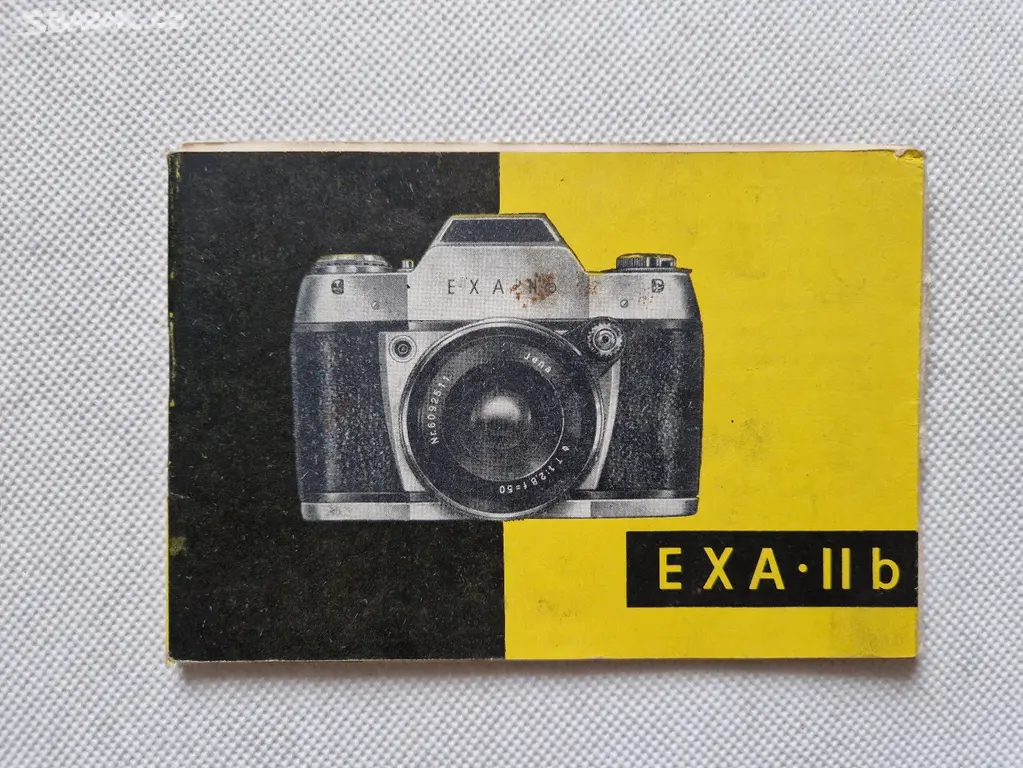 Návod na fotoaparát Exa IIb 60léta - Praha - Bazar - Sbazar.cz