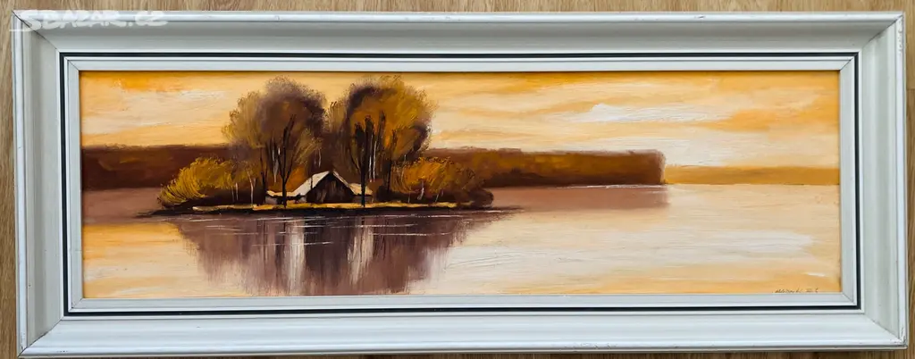 Pavel Holešínský - Obraz Třeboňsko - České Budějovice - Bazar - Sbazar.cz