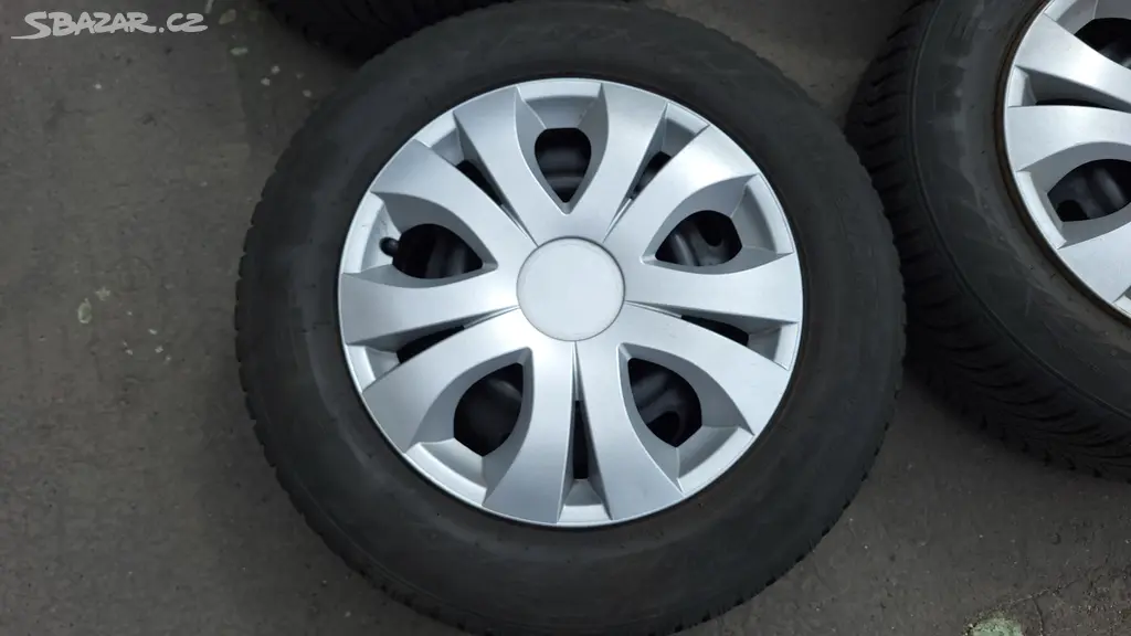 90% zimní kola 15" 4x108 P406,C5,Partner,Berlingo - Praha, Hloubětín ...