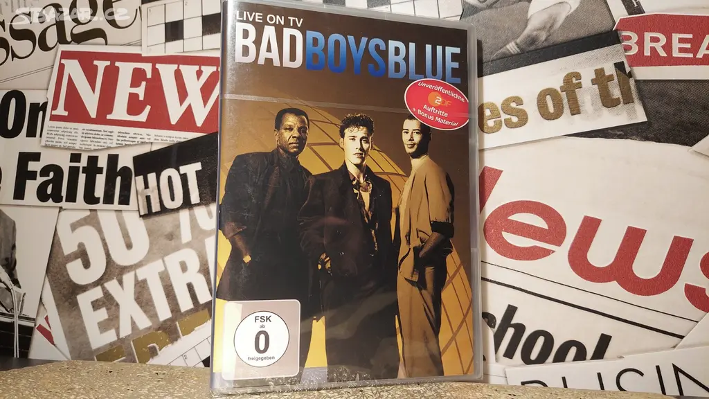 Bad Boys Blue - Live On TV Koncert na disku DVD - Ostrava, Vítkovice ...