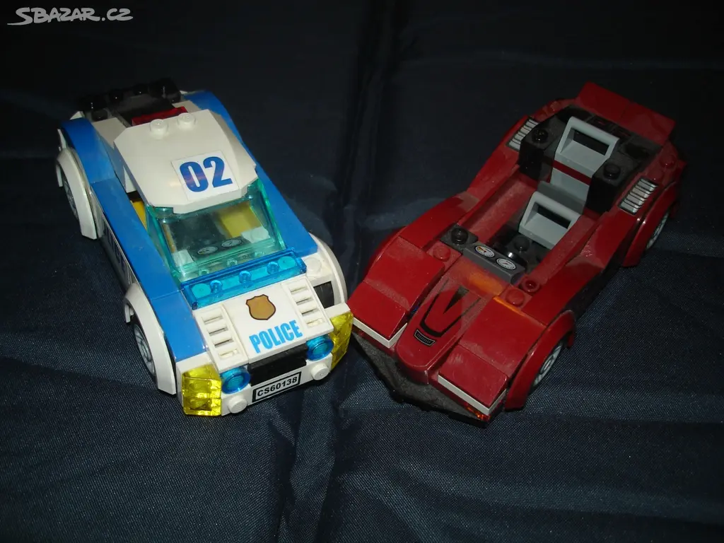 2x Lego Creator auta: Policie LEGO CITY + červený - Brno - Bazar ...