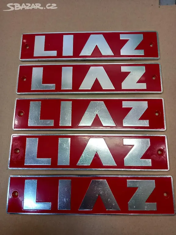 TOP STAV!!! ZNAK / LOGO LIAZ. ÚLOŽENKA. - Česká Lípa - Bazar - Sbazar.cz