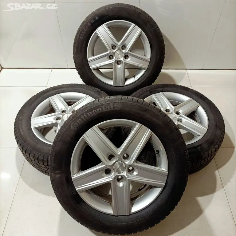 16" ALU kola 5x112 AUDI (MERCEDES, ŠKODA, VW) - Trutnov - Bazar - Sbazar.cz