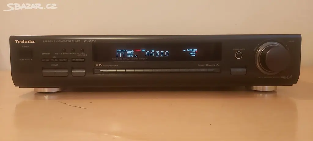 TECHNICS ST-GT550 RDS STEREO TUNER - Harrachov - Bazar - Sbazar.cz