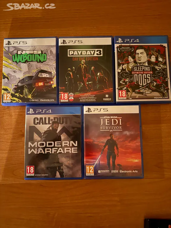 PS4 a PS5 hry - Praha 4 - Bazar - Sbazar.cz