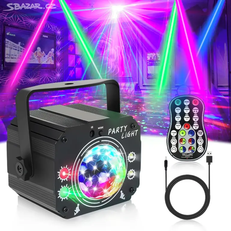 3-v-1 disco light party ligh - Poruba - Bazar - Sbazar.cz