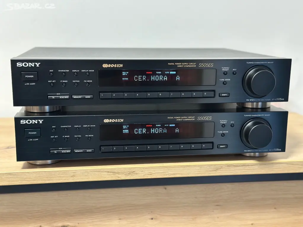 SONY ST-S505ES KVALITNÍ STEREO TUNER RDS ESPRIT !! - Broumov - Bazar ...