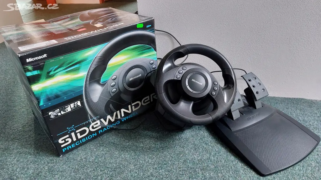 PC volant MICROSOFT SIDEWINDER Precision - Rožnov pod Radhoštěm - Bazar - Sbazar.cz