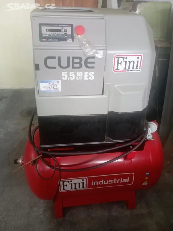 Šroubový kompresor FINI CUBE 5.5-10-270-ES - Brno-město - Bazar - Sbazar.cz