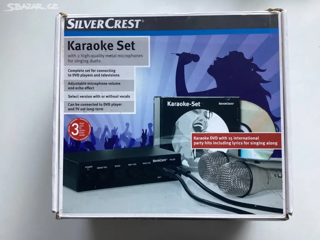 Karaoke set , jen 1 mikrofon a 1 šňůra - Rožnov pod Radhoštěm - Bazar ...