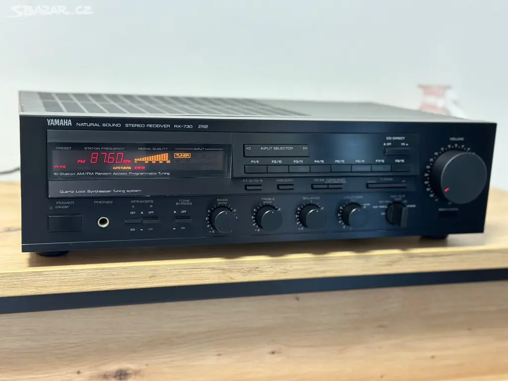 YAMAHA RX-730 VÝBORNÝ STEREO RECEIVER !! - Broumov - Bazar - Sbazar.cz