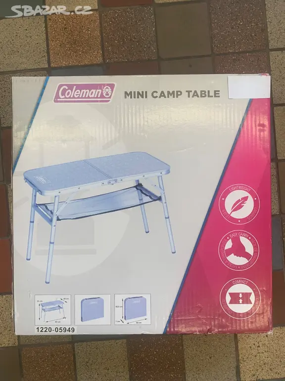 NOVÝ - Kempingový stolek Coleman Mini Camp Table - Hradec Králové ...