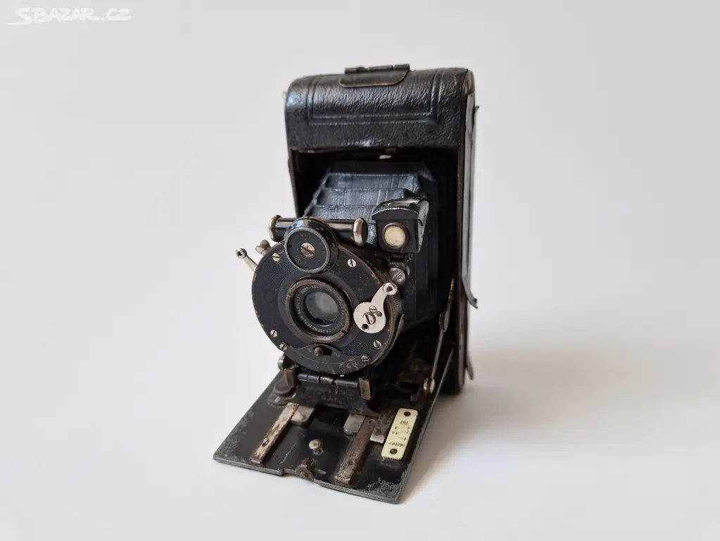 Starý fotoaparát Goerz Roll-Pocket Tenax Dagor - Praha - Bazar - Sbazar.cz