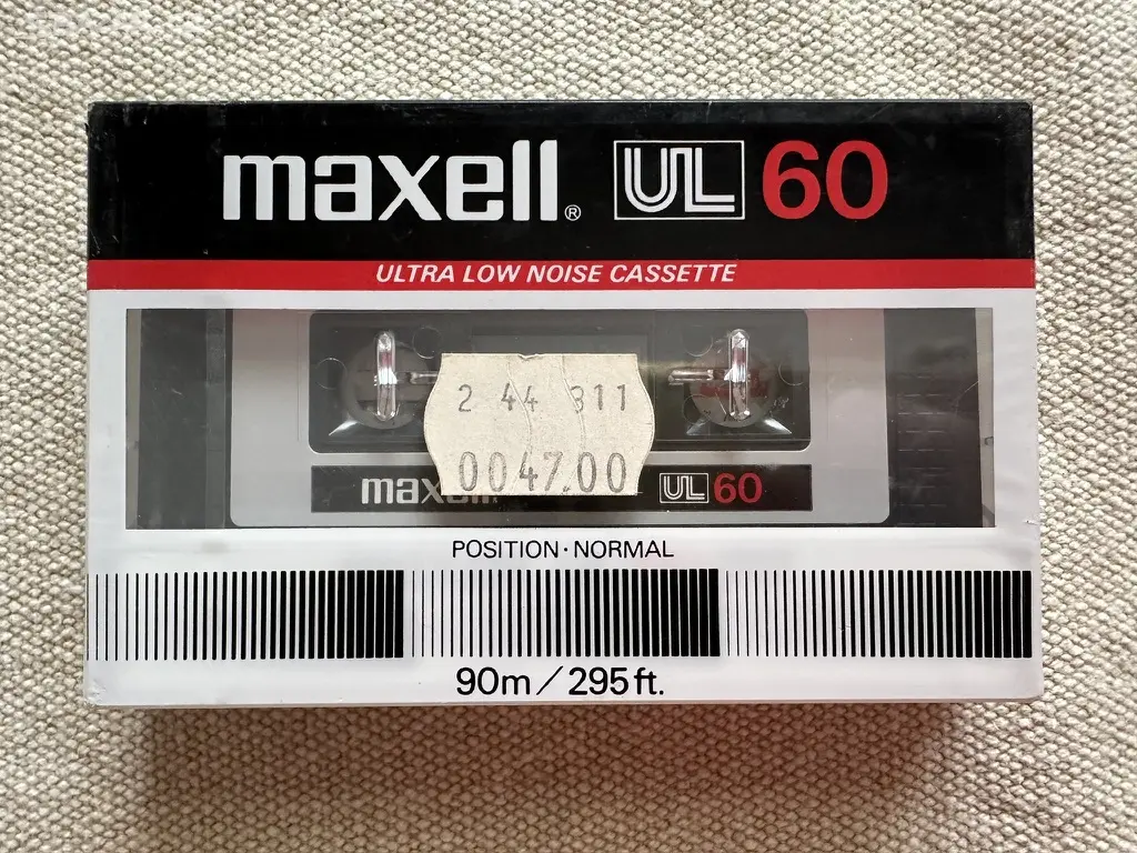 maxell UL 60 - MC audio kazeta - ZABALENÁ - Krnov - Bazar - Sbazar.cz