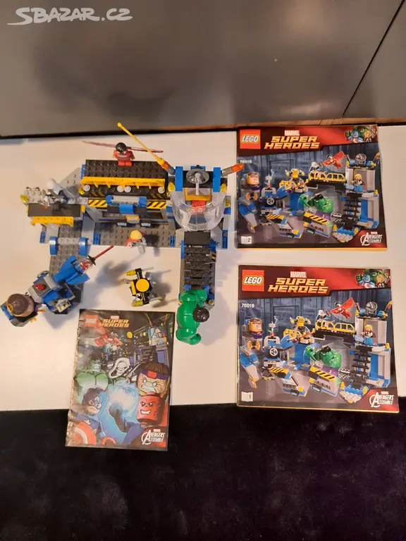 Lego 76018 - Marvel - Hulk Rozbití laboratoře - Praha - Bazar - Sbazar.cz