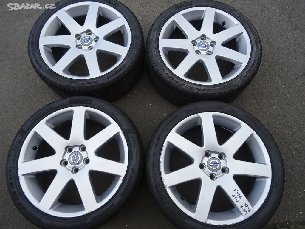 Alu disky origo Volvo, 18", 5x108,ET 55, letní sad - Plzeň, Východní ...