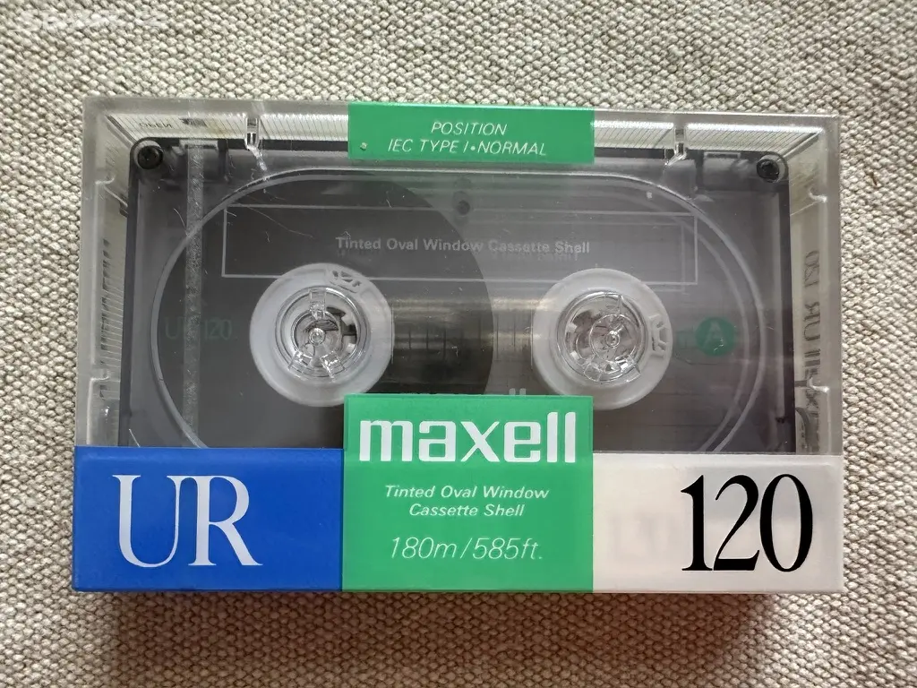 maxell UR120 - MC audio kazeta - ZABALENÁ - Krnov - Bazar - Sbazar.cz