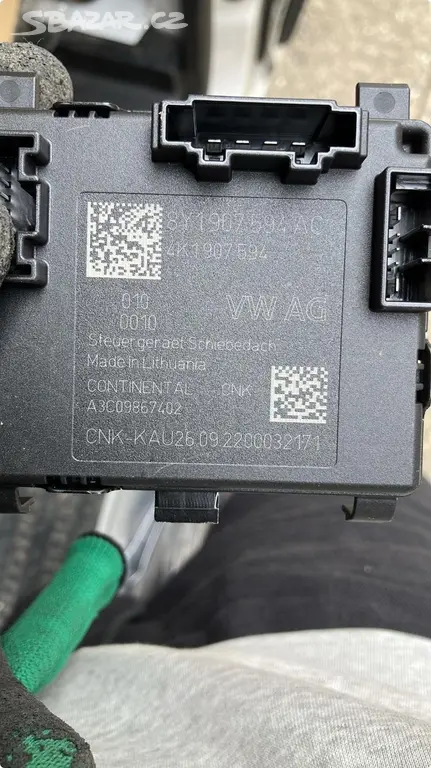 modul ovladani posuvneho stresniho okna VW Tiguan - Praha, Malešice ...