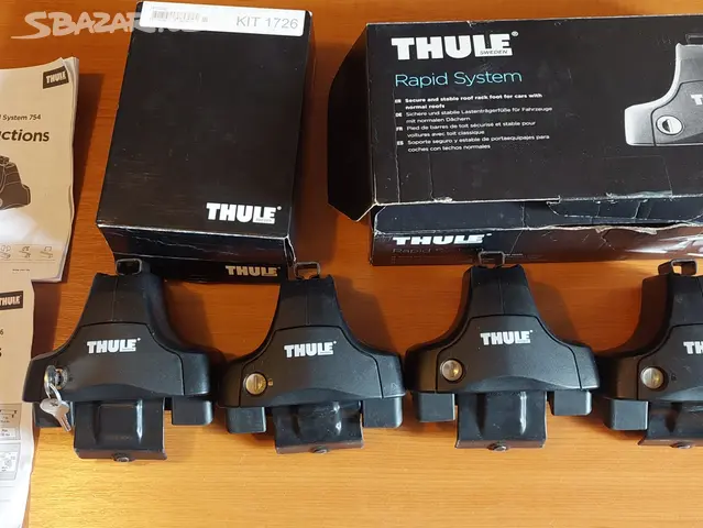 Patky Thule pro Octavia III liftback - Praha, Háje - Bazar - Sbazar.cz