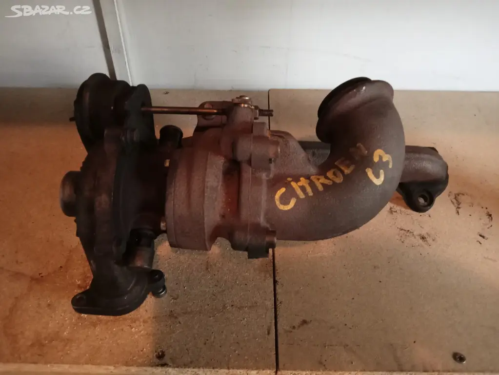 Citroen C3 turbodmychadlo 54351014881 1.4 HDi - Orlová - Bazar - Sbazar.cz