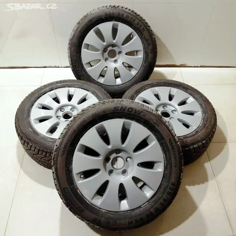 16" ALU kola 5x112 AUDI (VW, ŠKODA, SEAT) - Trutnov, Poříčí - Bazar - Sbazar.cz