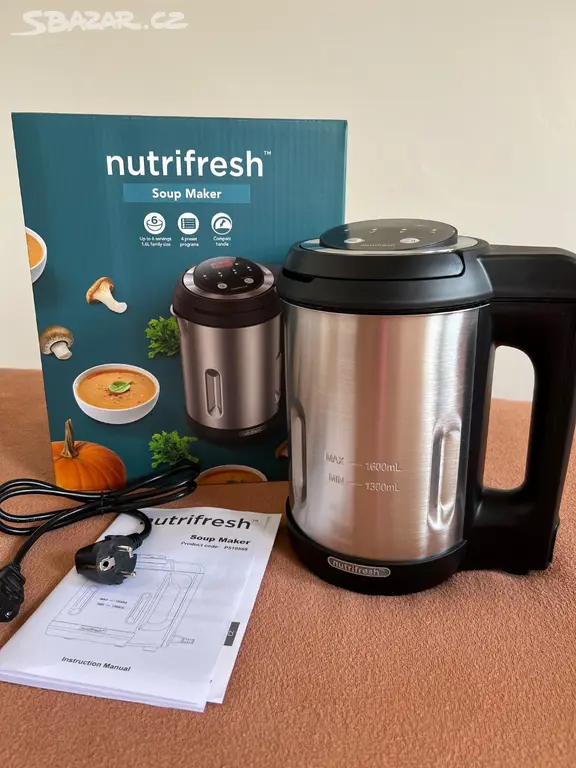 Nutrifresh soup maker POLÉVKOVAČ - Pouzdřany - Bazar - Sbazar.cz