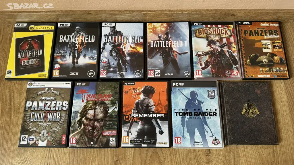 Originální PC hry bez klíčů - Ostrava - Bazar - Sbazar.cz