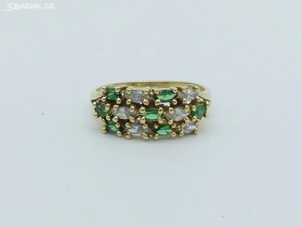 Zlatý prsten 3,70g vel56,5+500 šperků klik: další- - Praha 2 - Bazar - Sbazar.cz