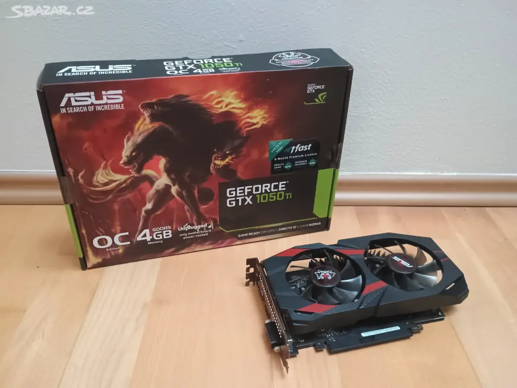 Grafická karta ASUS CERBERUS GeForce GTX 1050TIO4G - Praha-východ ...