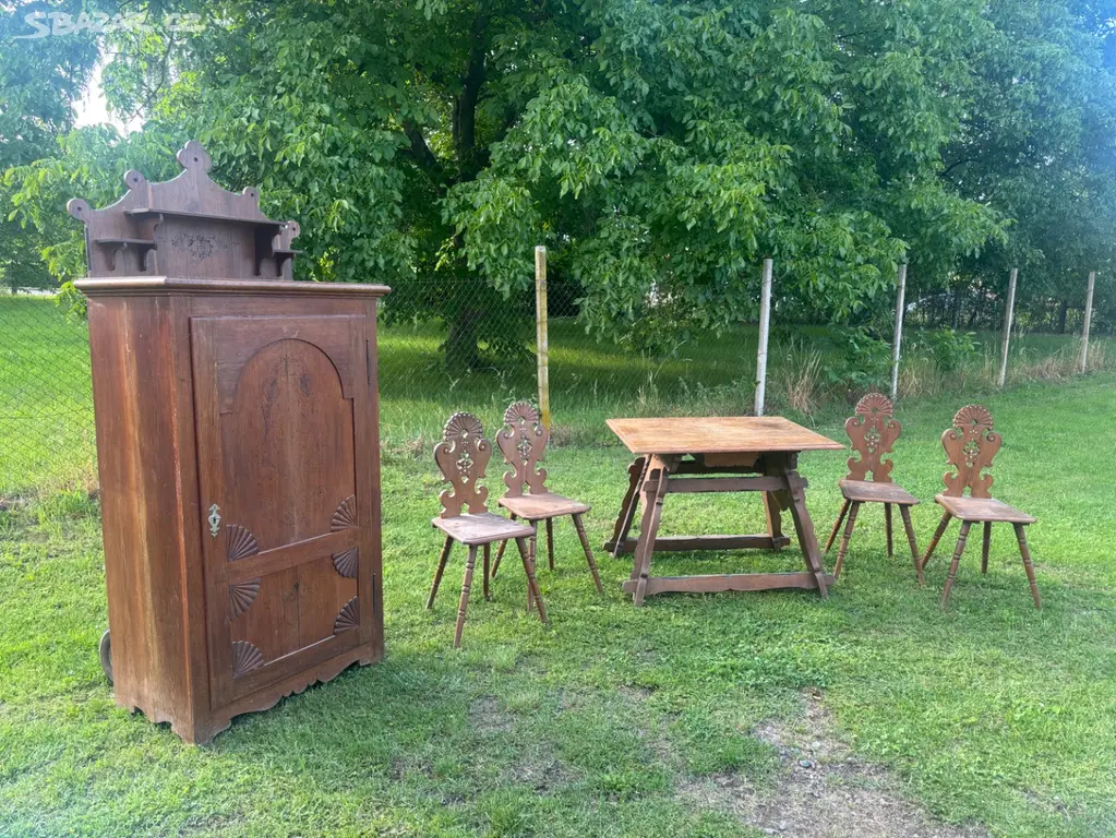 Starý selský nábytek - Pardubice - Bazar - Sbazar.cz