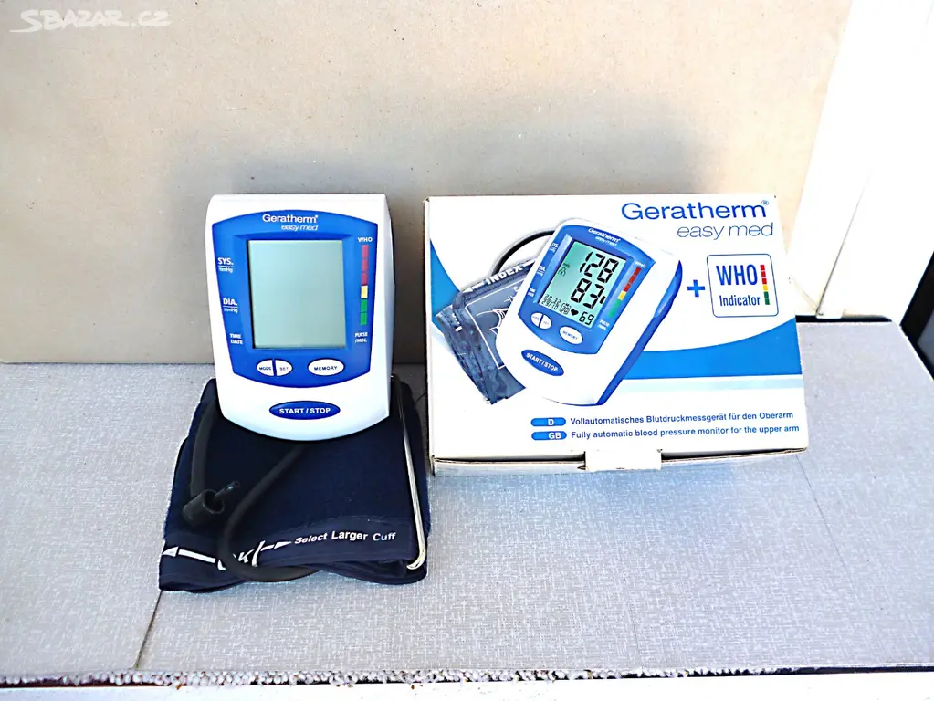 Měřič krevního tlaku Geratherm Easy MED Germany - Praha, Břevnov ...