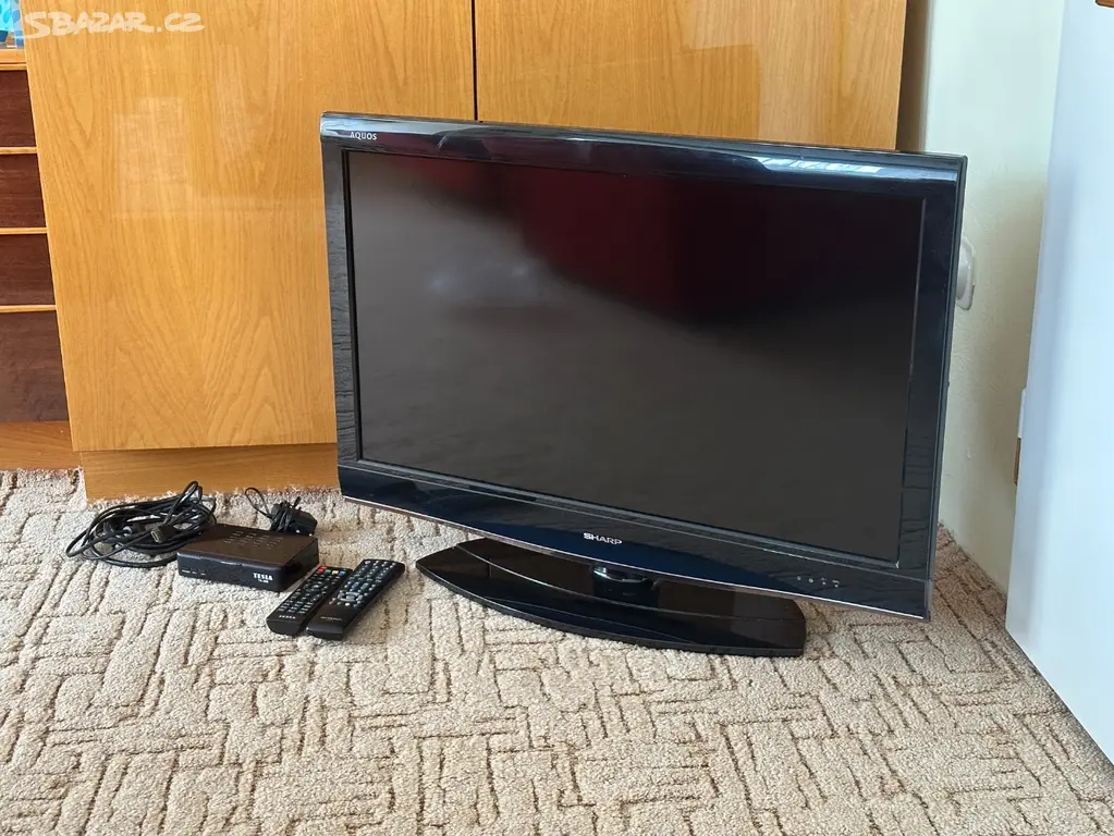 Televize SHARP + Set-top box - Tábor - Bazar - Sbazar.cz